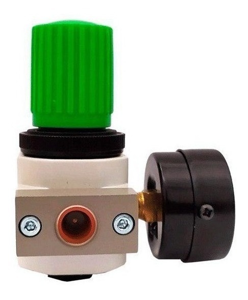 Regulador De Presión Neumático 1/4 200 Psi Con Manómetro | Instrutek